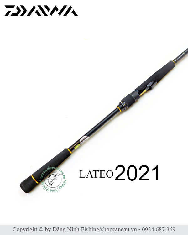 Cần máy đứng Daiwa Lateo 90ML / 96M - R - NEW 2021 - Huyền thoại trở lại!